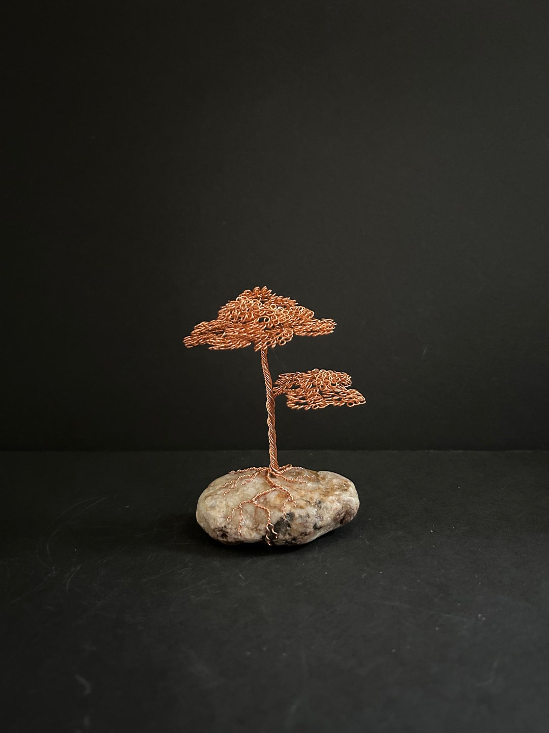 Tokiwa eternal Mini Wire Upright Bonsai Tree Sculpture Modern Art - Etsy