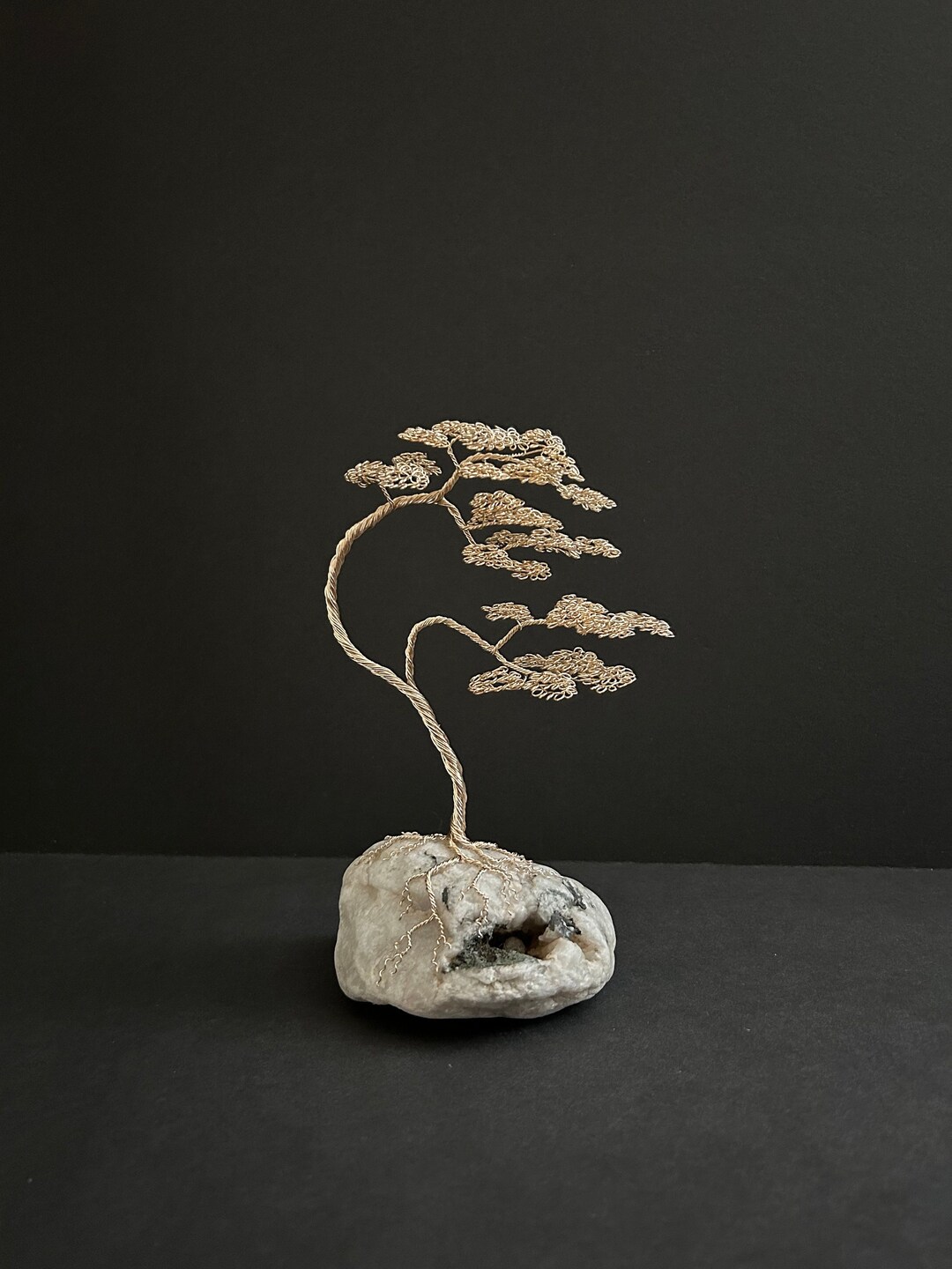 Cool Breeze - Wire Bonsai Windswept Tree Sculpture - Modern Art - Etsy