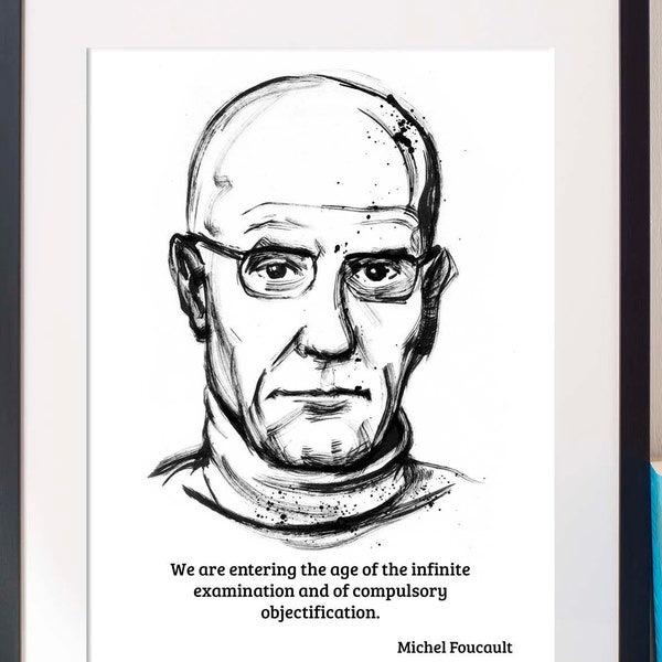 Michel Foucault - Etsy