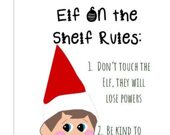 Elf on the shelf svg | Etsy