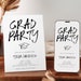 Editable Graduation Party Invitation - Digital Invitation - Grad Party ...