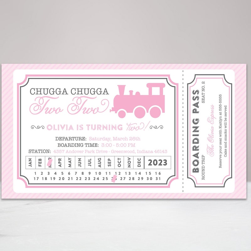 Girls Train Party - Etsy