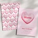 Valentine Birthday Invitation - Pink Candy Conversation Heart ...