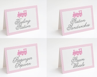 Pink Train Party | Etsy