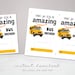Bus Driver Thank You Gift Card Holder Printable School Bus Driver Gift ...