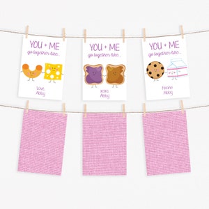 Valentine Cards for Class - Kids PRINTABLE - Perfect Pair - Milk ...