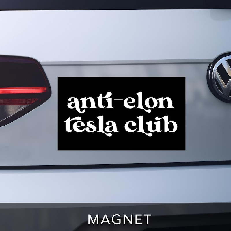 Elon Musk Bumper Magnet - Etsy