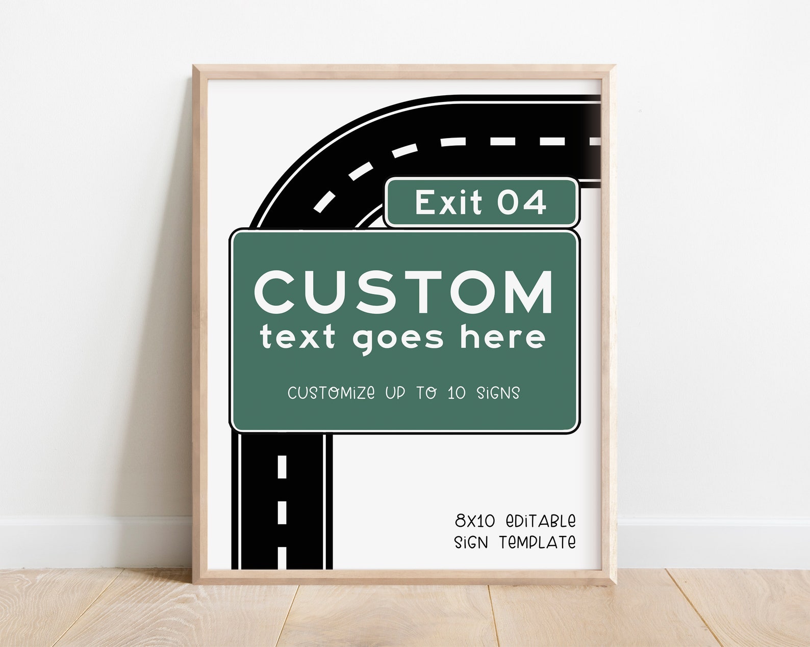 Interstate Sign Invitation - Exit Sign, Highway Patrol, Driving ...