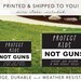 Protect Kids Not Guns Yard Sign, Gun Control Protest Sign, Gun Reform ...