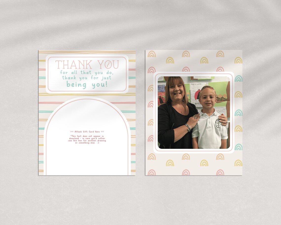 End of Year Preschool Teacher Gift - All About My Teacher Questionnaire ...