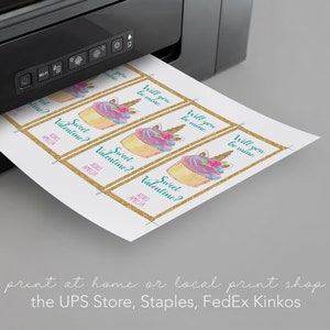 Unicorn Valentine Bookmarks - Editable - INSTANT DOWNLOAD - Girl ...