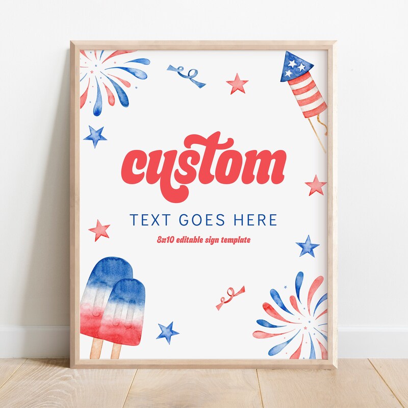4th of July Signs - Etsy