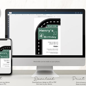 Interstate Sign Invitation - Exit Sign, Highway Patrol, Driving ...