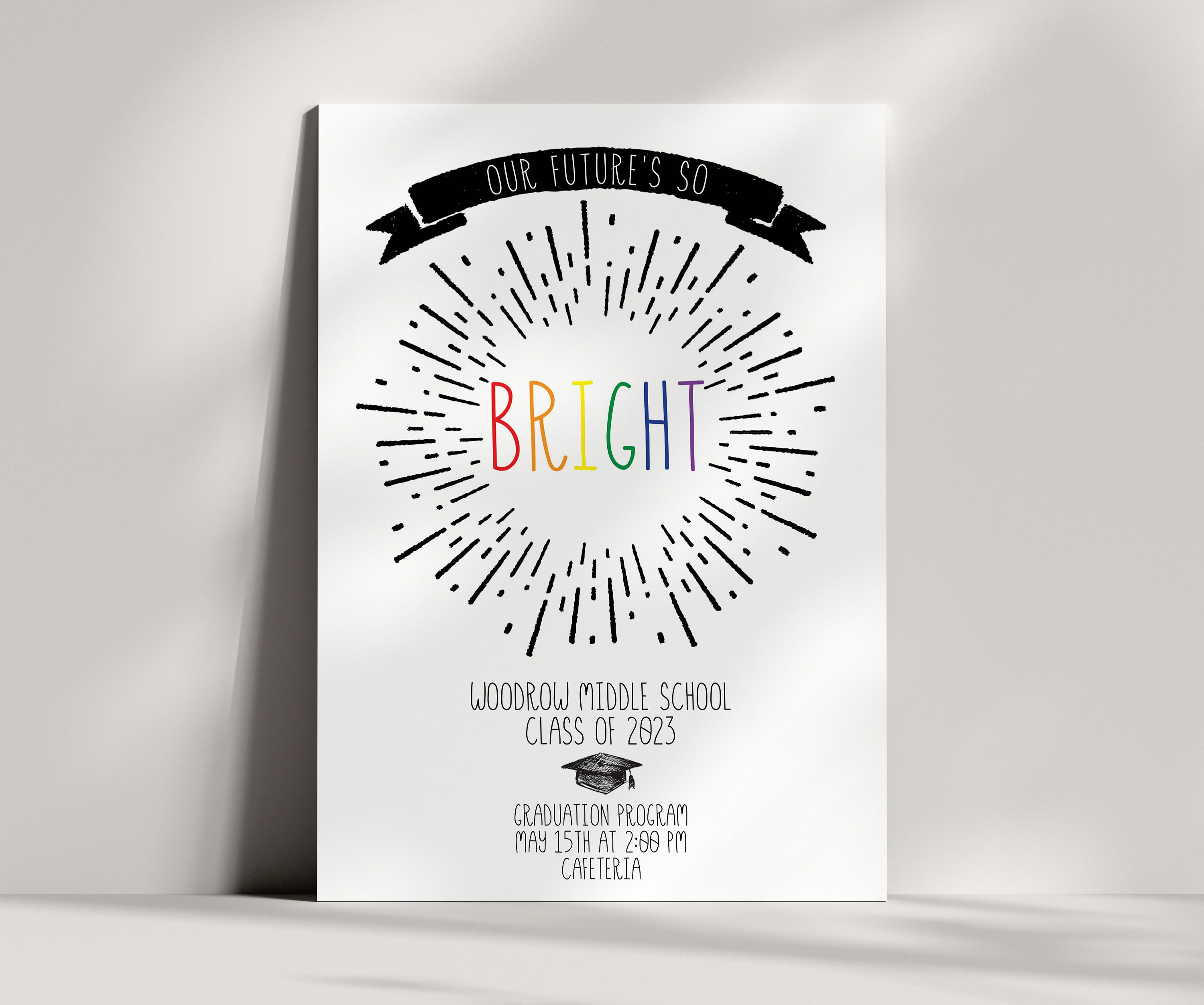 Graduation Program Cover Ideas