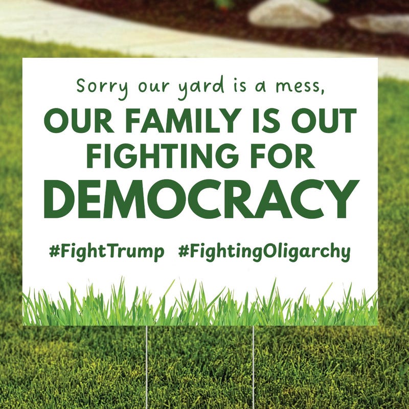 Fight Oligarchy Signs - Etsy