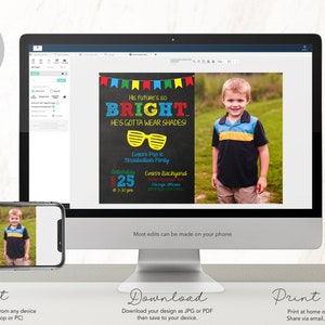 Preschool Graduation Party Invitation - Kindergarten Graduation ...