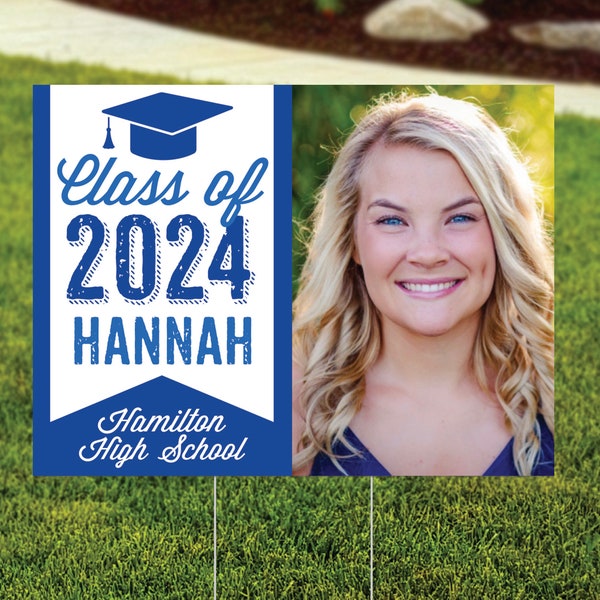 Graduation Yard Sign 2024 Png - Etsy