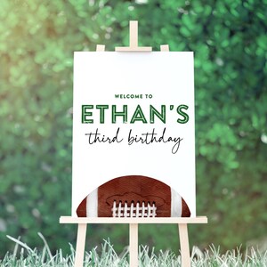 First Down Birthday Time Capsule Football 1st Down Birthday, First ...