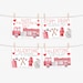 Firetruck Valentine Cards PRINTABLE Firefighter Fireman Fire Engine Boy ...