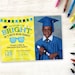 Preschool Graduation Invitation, Kindergarten Graduation Announcement ...