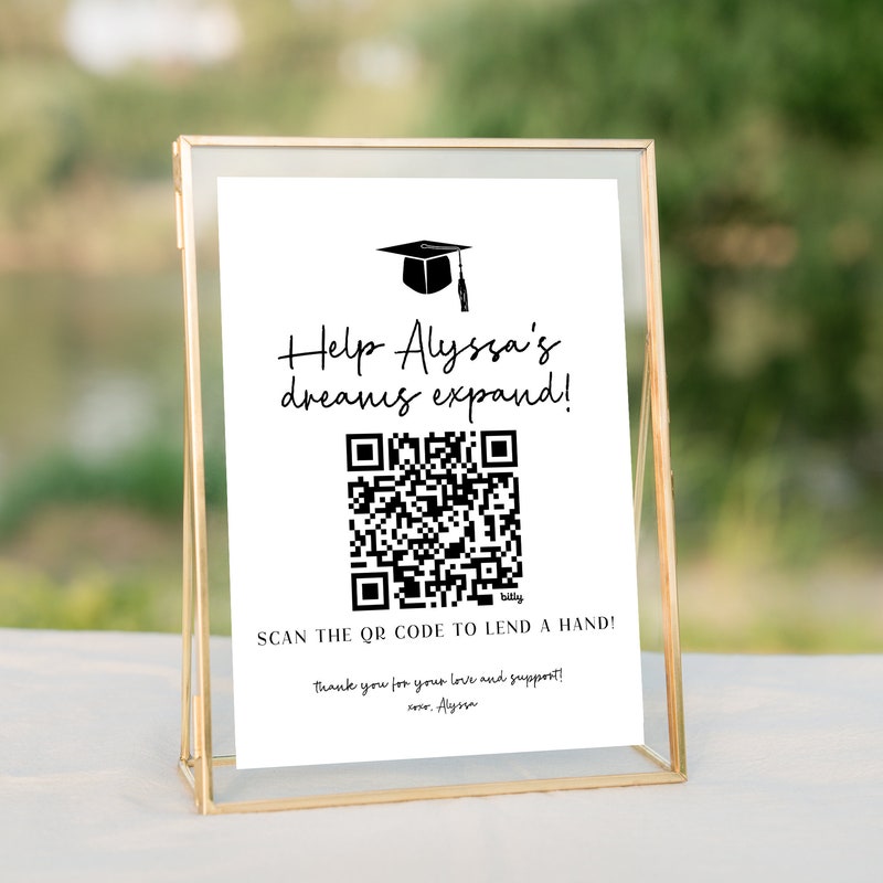 Graduate Qr Code - Etsy