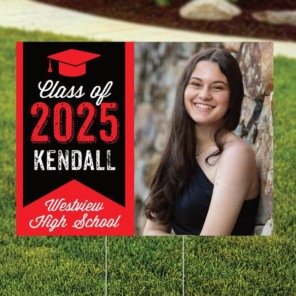 Senior Yard Sign - Etsy