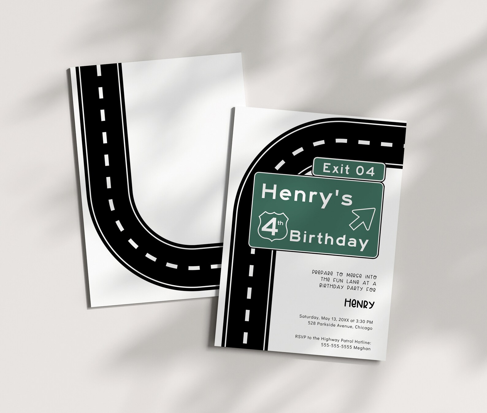 Interstate Sign Invitation - Exit Sign, Highway Patrol, Driving ...