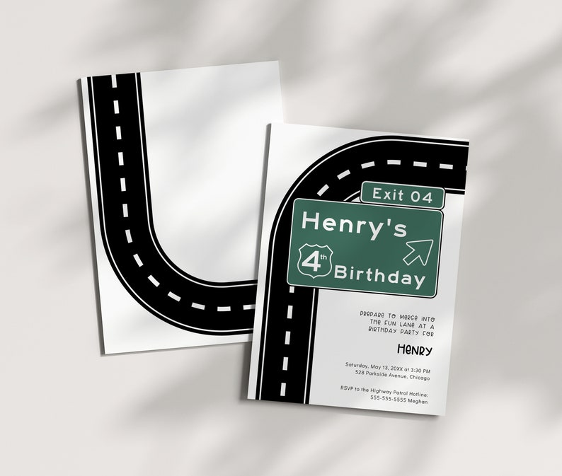 Interstate Sign Invitation - Exit Sign, Highway Patrol, Driving ...