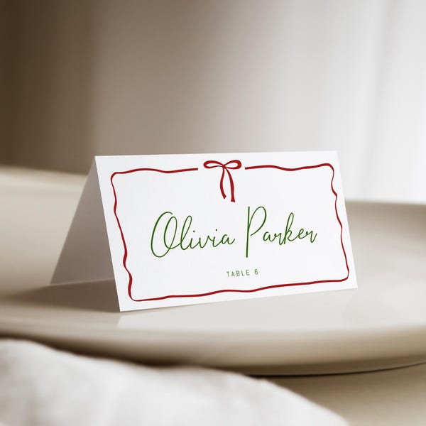 Buffet Name Tag - Etsy