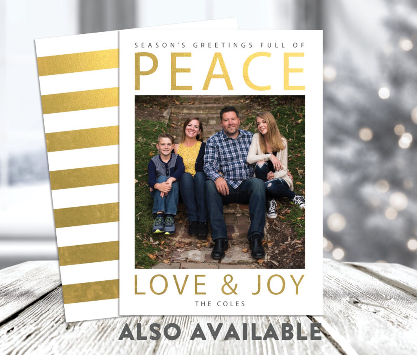 Company Christmas Card - Business Holiday Card - Corporate Holiday Card ...