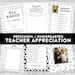 Teacher Appreciation Gift All About My Teacher Preschool - Etsy