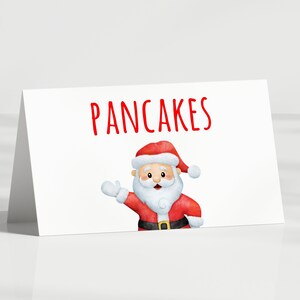 Editable Santa Christmas Party Sign - Santa's Workshop Holiday Welcome ...