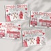 Firetruck Valentine Cards PRINTABLE Firefighter Fireman Fire Engine Boy ...