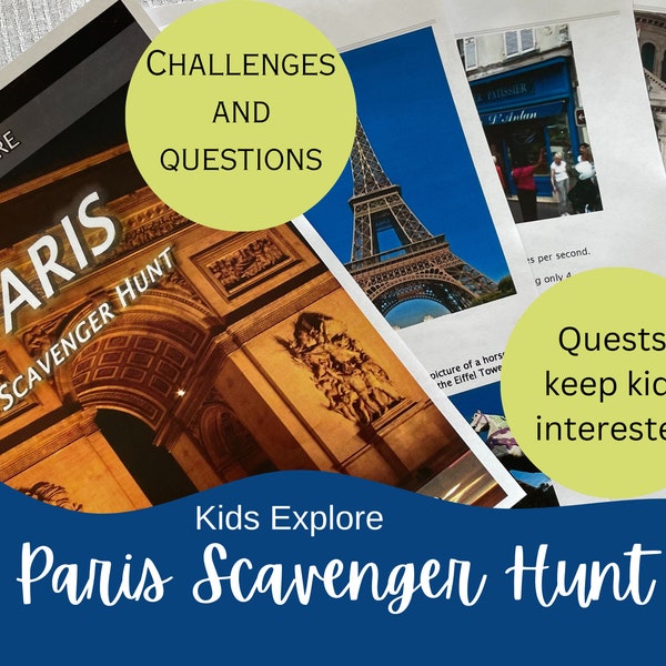 Scavenger Hunt for Kids - Etsy