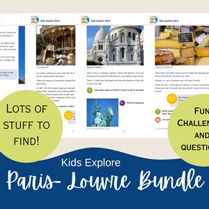 Paris/louvre Museum Scavenger Hunt, France Travel Activity, Printable ...