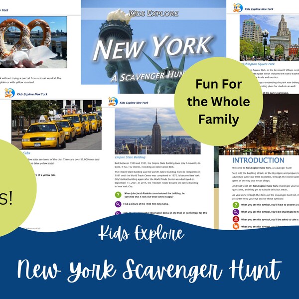 New York City Scavenger Hunt - Etsy