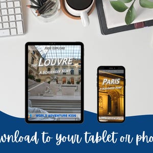 Paris/louvre Museum Scavenger Hunt, France Travel Activity, Printable ...