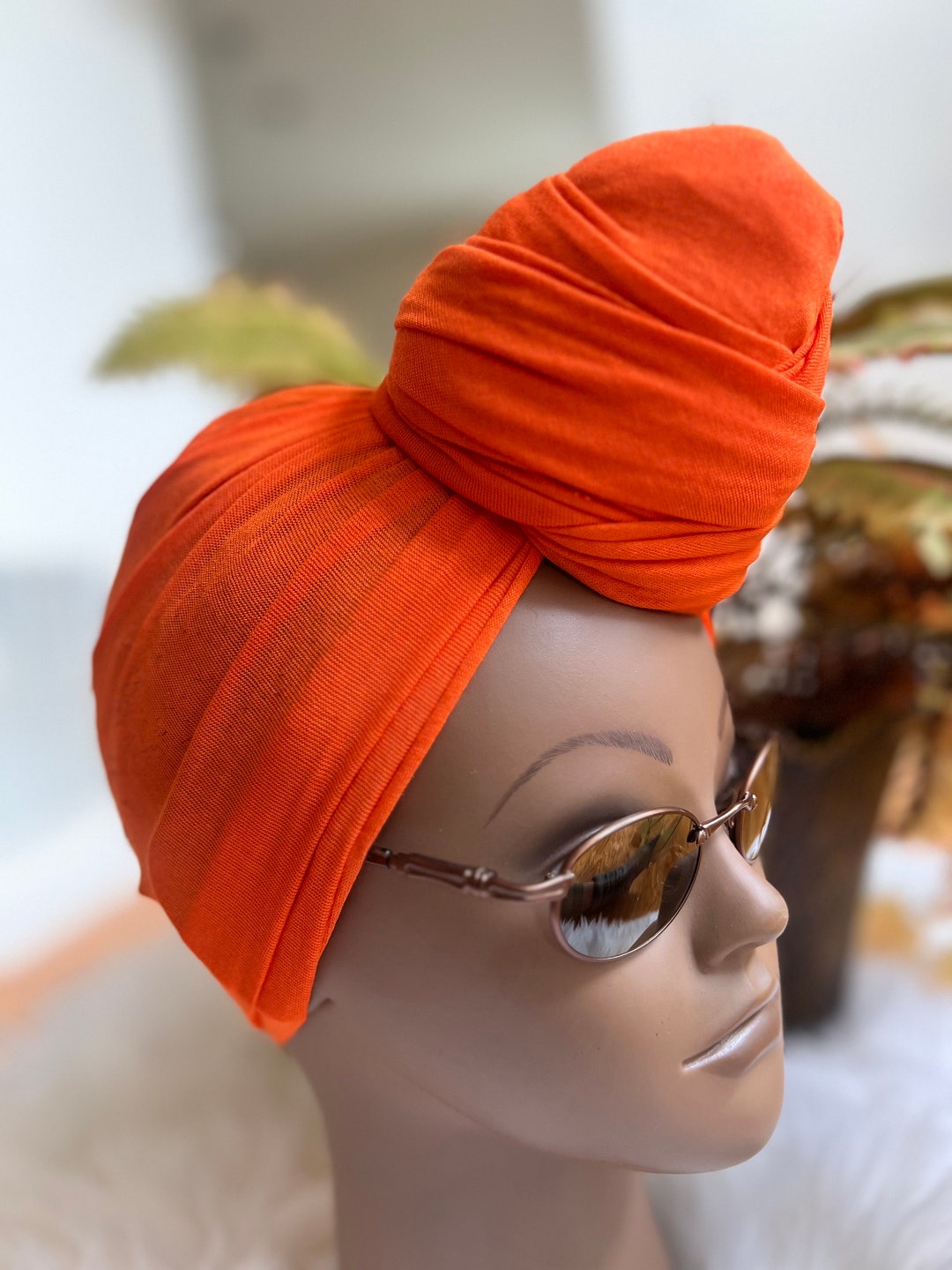 Ship Quickly Mandarin Soft Stretchy Head-wrap for Women Jersey Knit ...