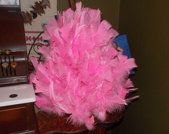 Pink Feather Tree - Etsy