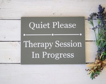 Quiet please sign | Etsy