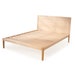 Maple Platform Bed No. 1 Bed Frame Modern Solid Wooden Platform Bed ...