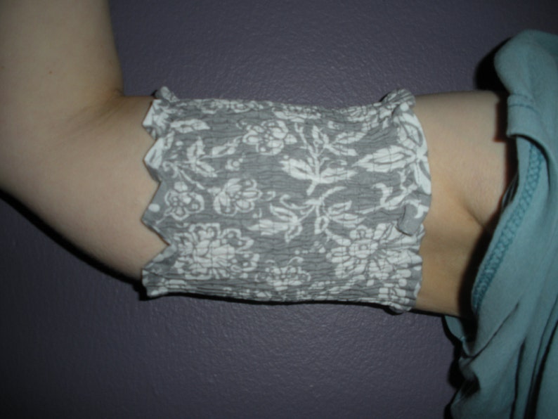 Custom Shirred PICC Line Cover, IV Cuff, Dialysis Sleeve, Diabetic Arm ...