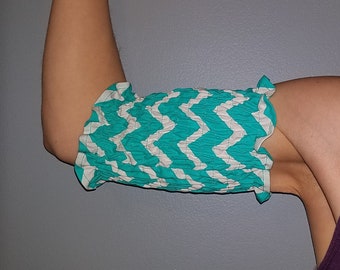 Custom Shirred PICC Line Cover, IV Cuff, Dialysis Sleeve, Diabetic Arm ...