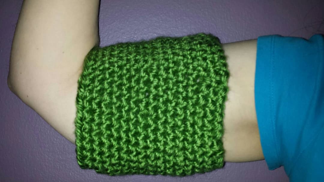Custom Childrens Hand Crochet PICC Line Cover, IV Cuff, Dialysis Sleeve ...