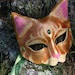 Custom Leather Cat Mask *made to Order* - Etsy