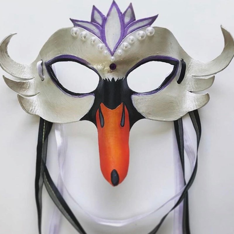 Swan Mask - Etsy