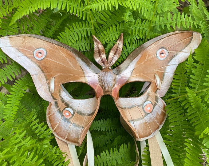 Leather Mask, Masquerade Mask, Halloween Mask, Costume, Black Leather ...