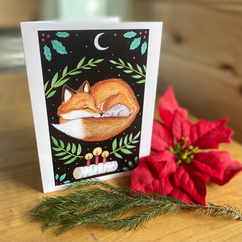 Fox and Rabbit - Etsy