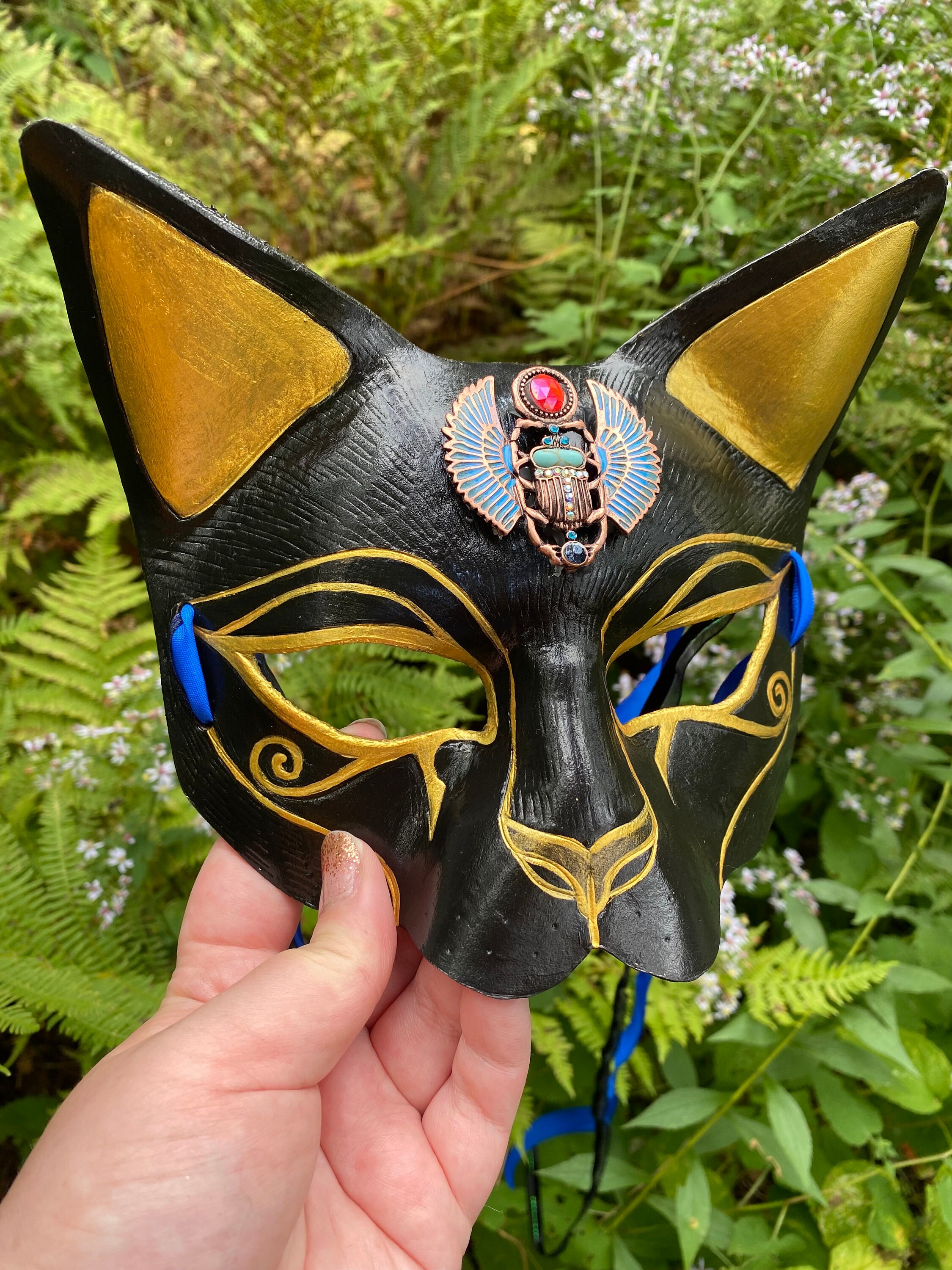 Ancient Egyptian Cat Masks