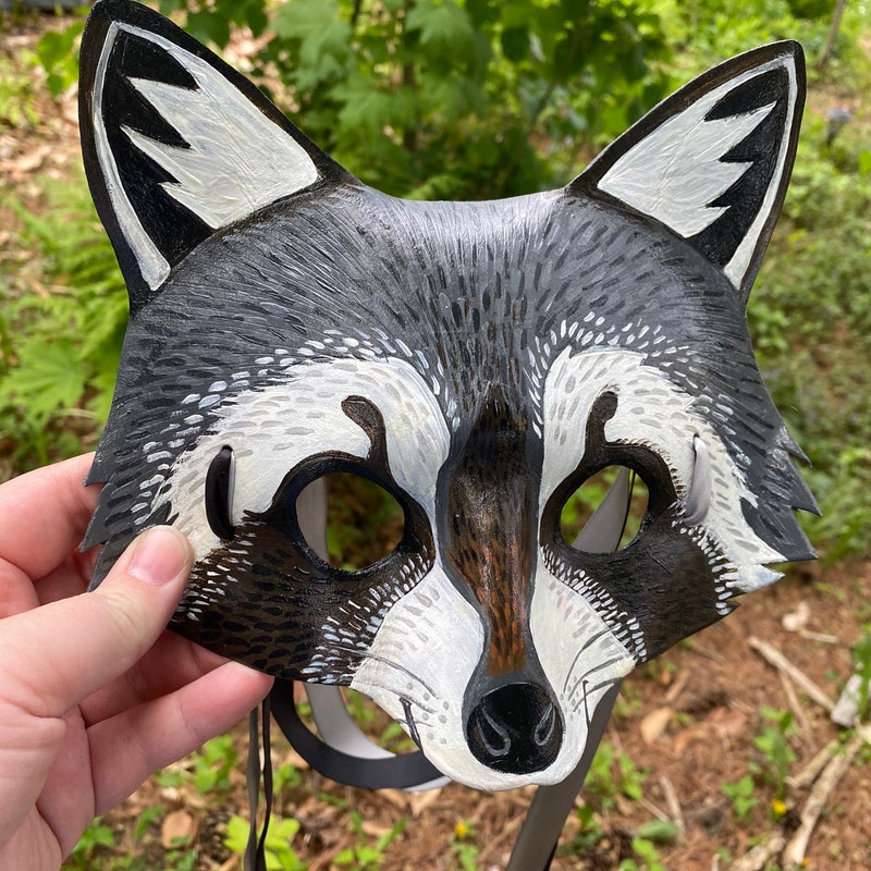 Raccoon Mask - Etsy